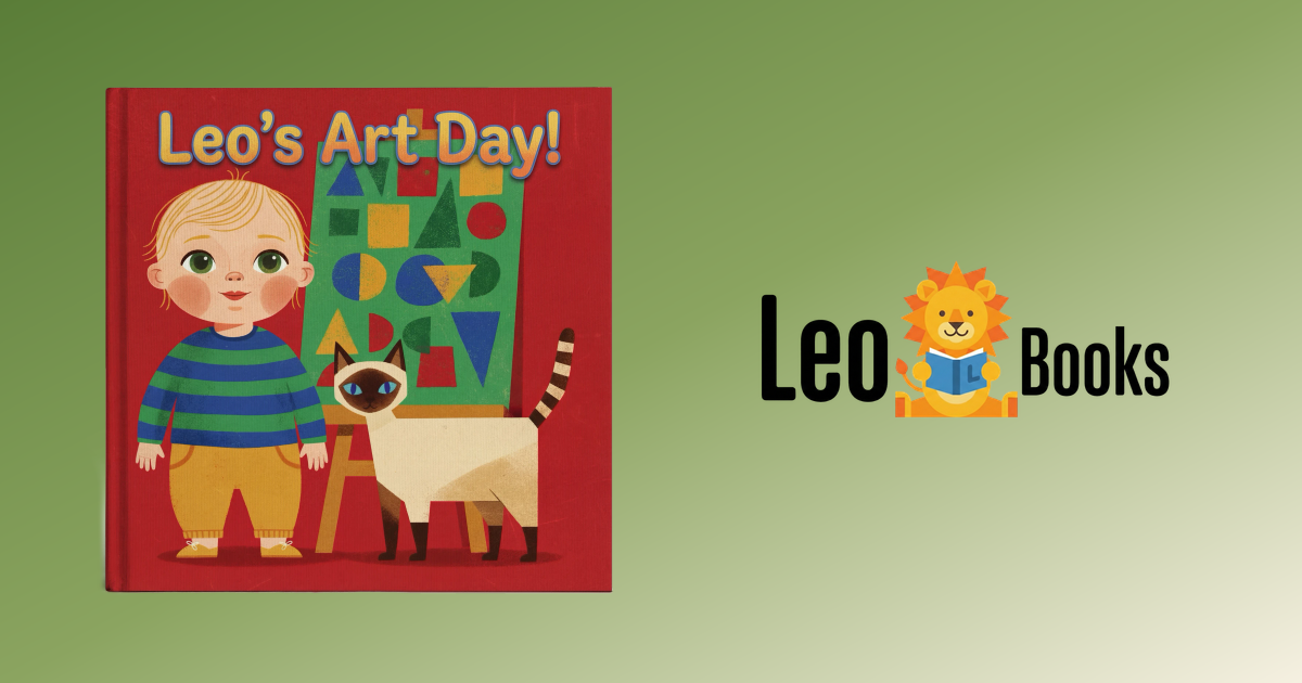 "Leo's Art Day!" by Leo Books - personalized storybooks for kids (and ...